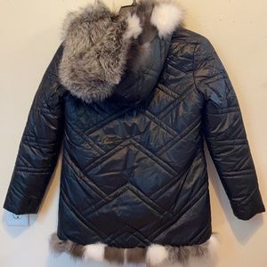 Belle Fare | Jackets & Coats | Belle Fare Reversible Fox Fur Jacket ...